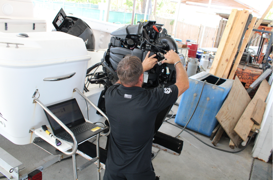 Engine Rigging Services | AI Boats